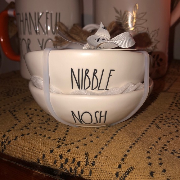 Rae Dunn | Dining | Rae Dunn Nibble Nosh Extra Small Snackdipping Bowl ...